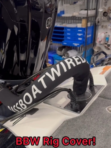 BassBoatWired Engine Rigging Tube Cover