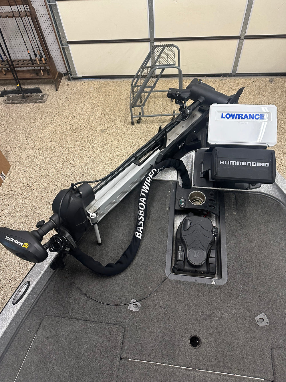 BassBoatWired Trolling Motor Sleeve Rigging Cover